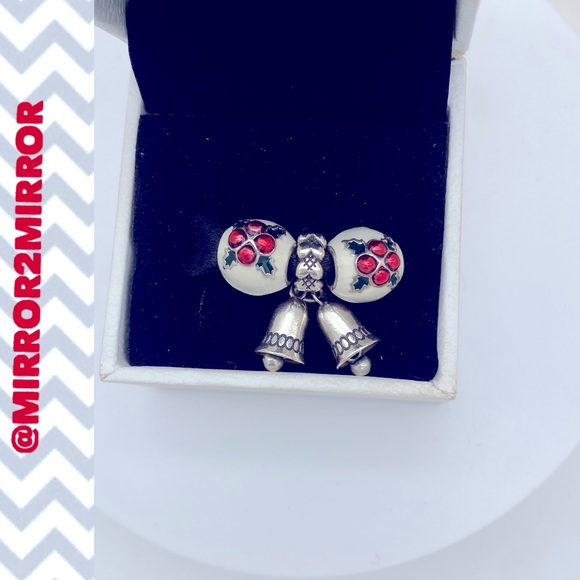 Pandora | Jewelry | Authentic Pandora Figgy Pudding And Silver Bells ...